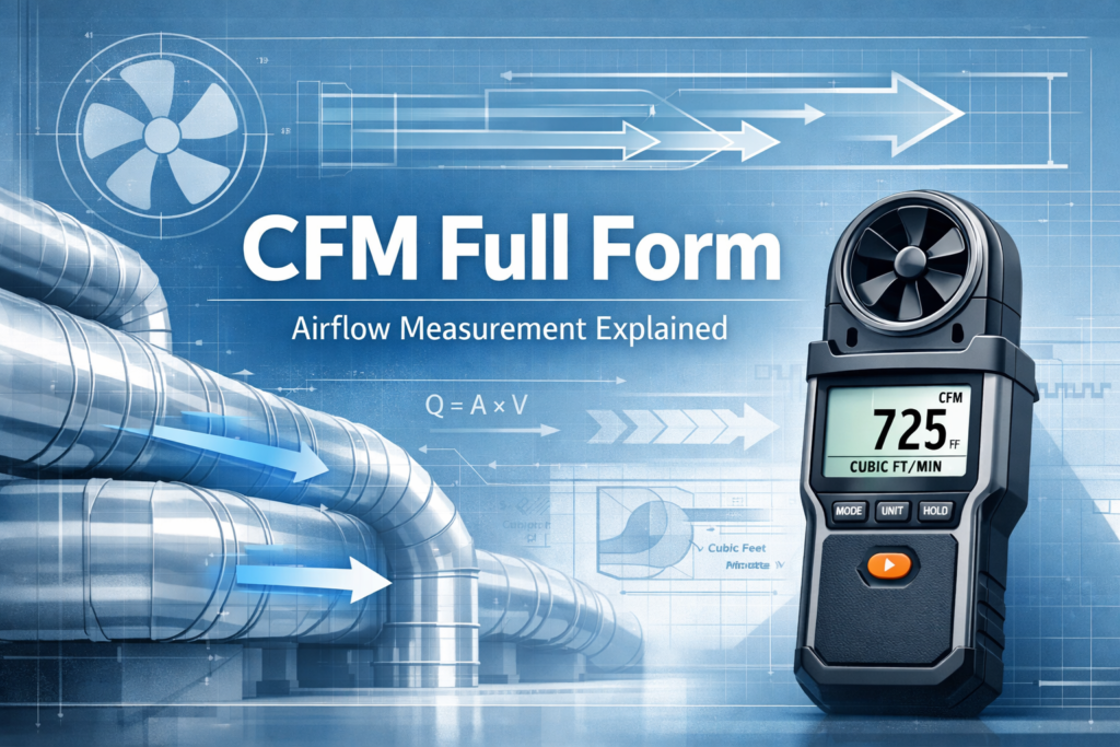 CFM Full Form: Meaning, Formula & Engineering Applications