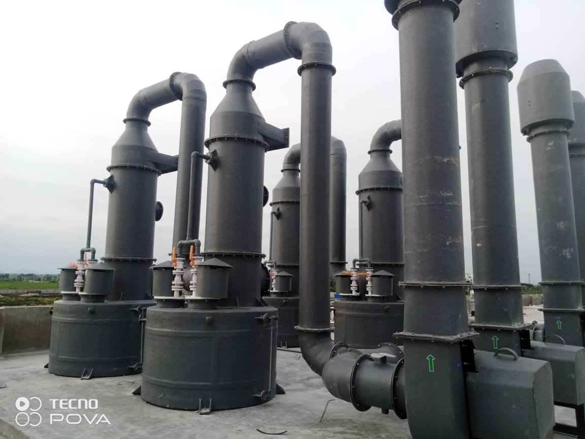Industrial Scrubber Manufacturer & Exporter in India